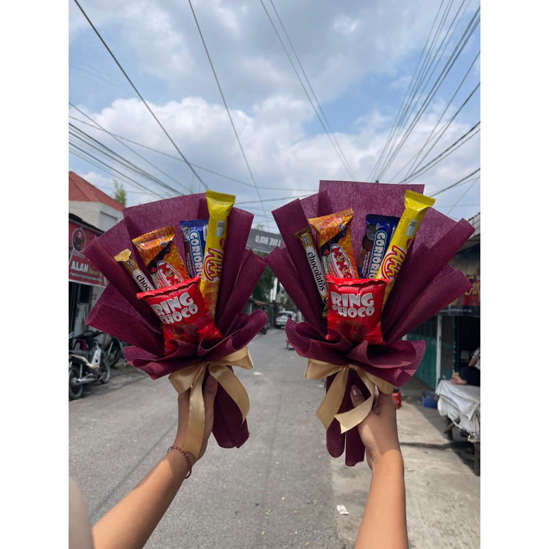 Snack Bouquet Snack Bouquet Birthday Bouquet Bouquet Snack bouquet ...