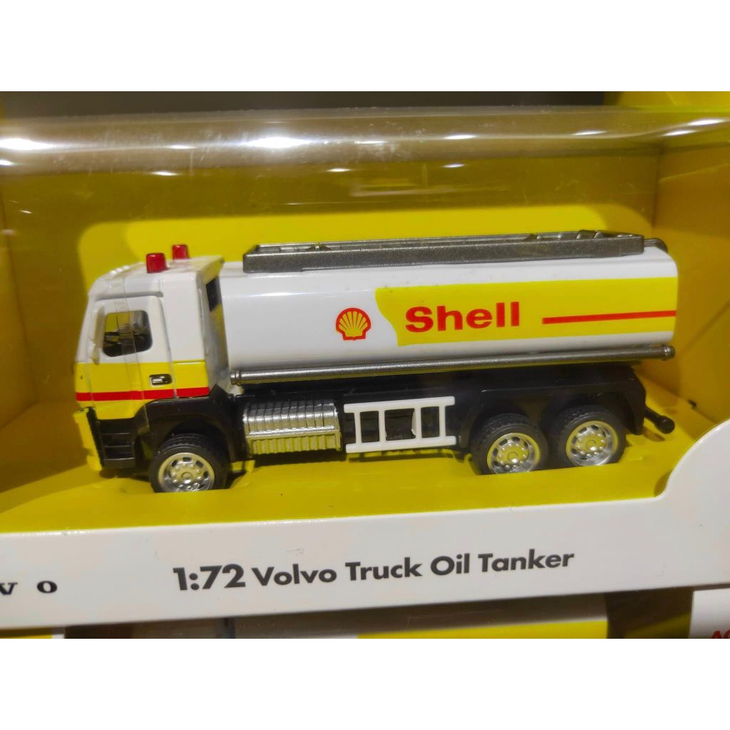 Diecast 1/72 Volvo Truck Oil Tanker Shell Light & Sound | Shopee Malaysia