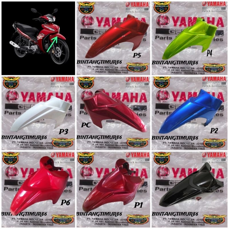 ORIGINAL YGP JUPITER Z1 FRONT SPAKBOR FENDER (1DY) | Shopee Malaysia