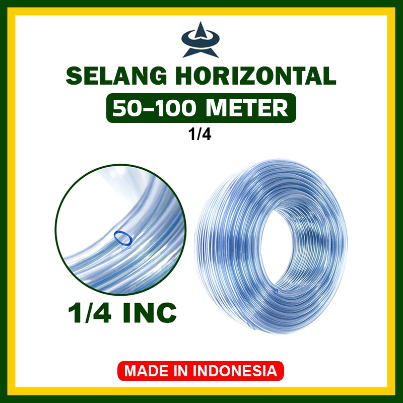 Greasy Water Hose 1/4 Inch 100 Meters Thick PVC Spirit Level Hose 1/4 ...