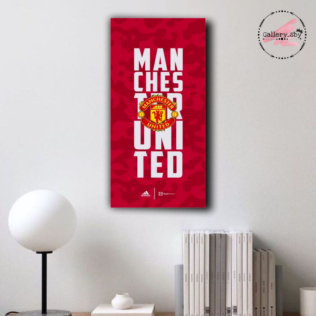 Manchester United 30cm x 15cm Home Decoration Room Wall Decoration ...