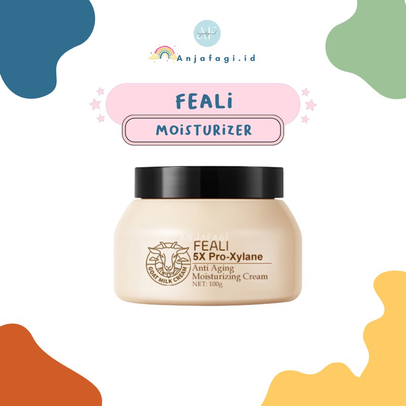 Feali Moisturizer Cream and Goat Milk Anti-Aging Moisturizing Face ...