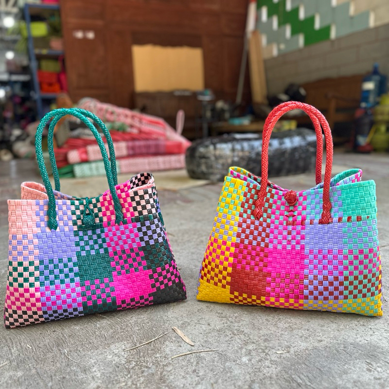NEWEST XXL Colorful Jumbo Jali Bag Fits 12Kg Load | Shopee Malaysia