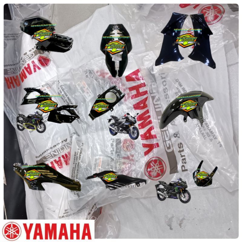PUTIH HITAM Full BODY Smooth R15M R15 M R15 V4 Black White SILVER PART ...