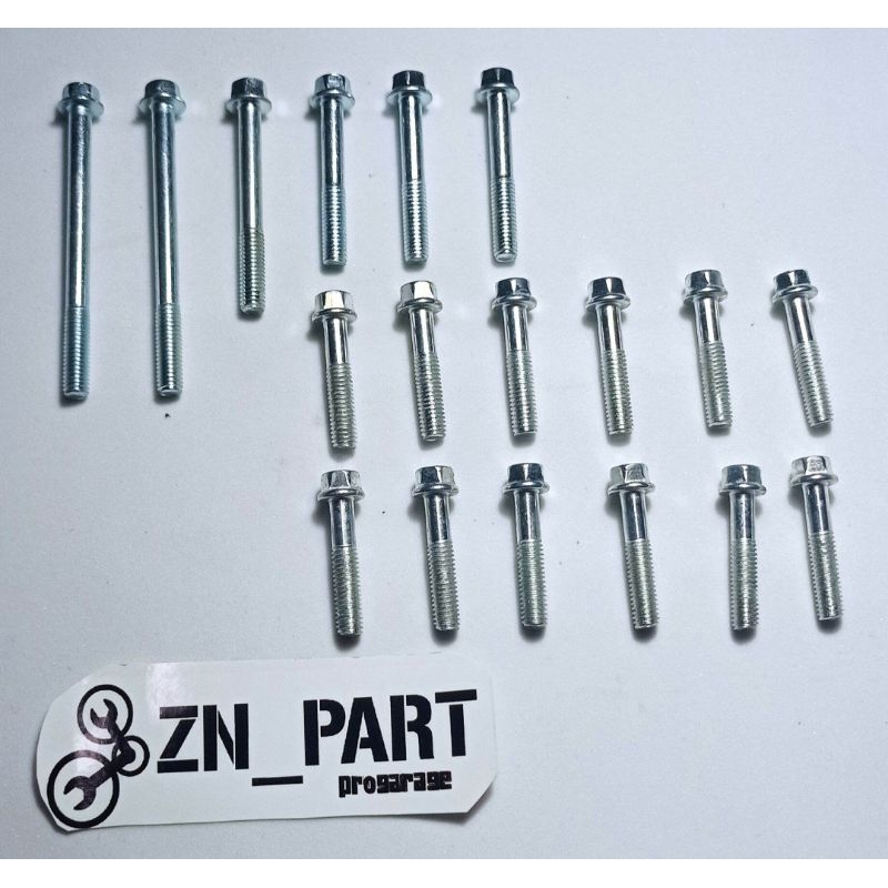 MESIN Bolt SET - SUZUKI SMASH Engine Block Bolt | Shopee Malaysia