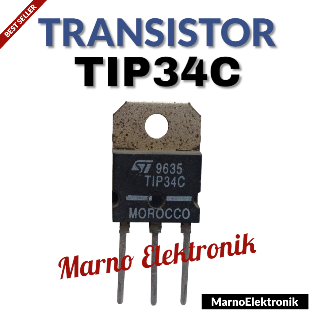Transistor TR TIP34C TIP 34C TIP34 TIP 34 ORIGINAL ORIGINAL | Shopee Malaysia