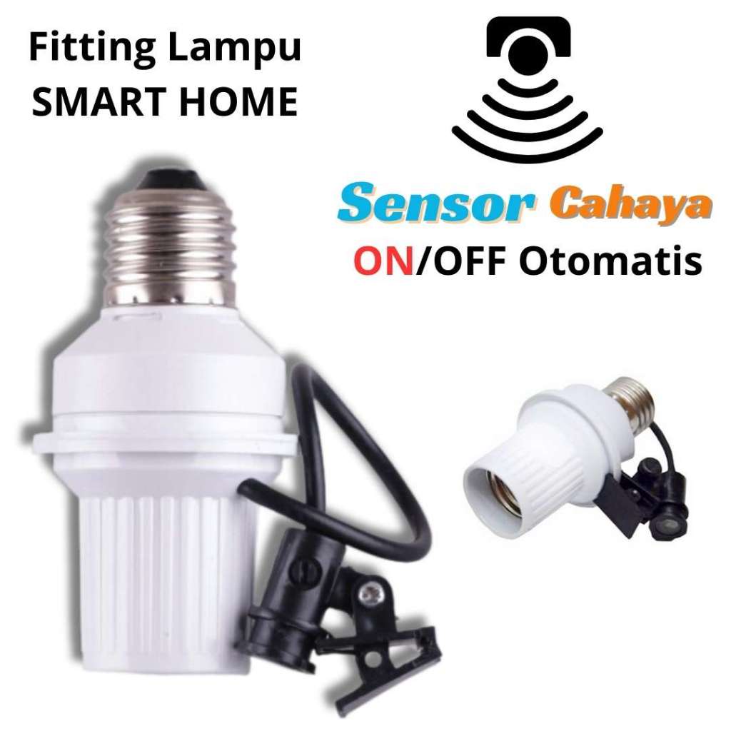 CAHAYA Light Sensor Automatic Light Light Light Fitting E27 Sensor ON ...