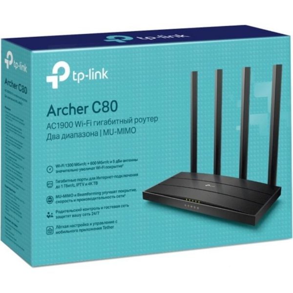 TP-Link Archer C80 AC1900 DualBand Wireless Router | Shopee Malaysia