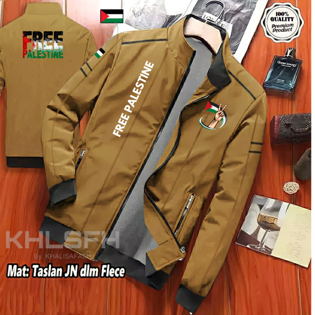 Free PALESTINE CUSTOM Jacket/PALESTINE/Men's ARMY Jacket FREE PALESTINE ...
