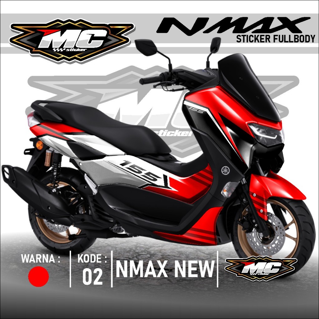 Mc Sticker Cutting - Decal Sticker Nmax New Full Body 2020 2021 2022 ...