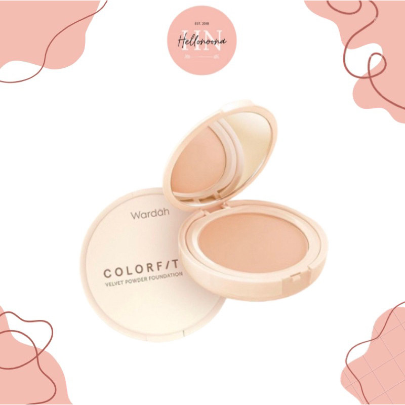 WARDAH - Colorfit Velvet Powder Foundation | Refill Refill | Shopee ...