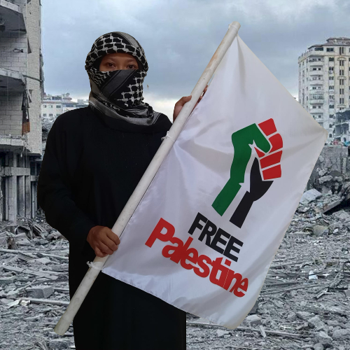 Palestine FLAG PALESTINE FABRIC FLAG | Shopee Malaysia