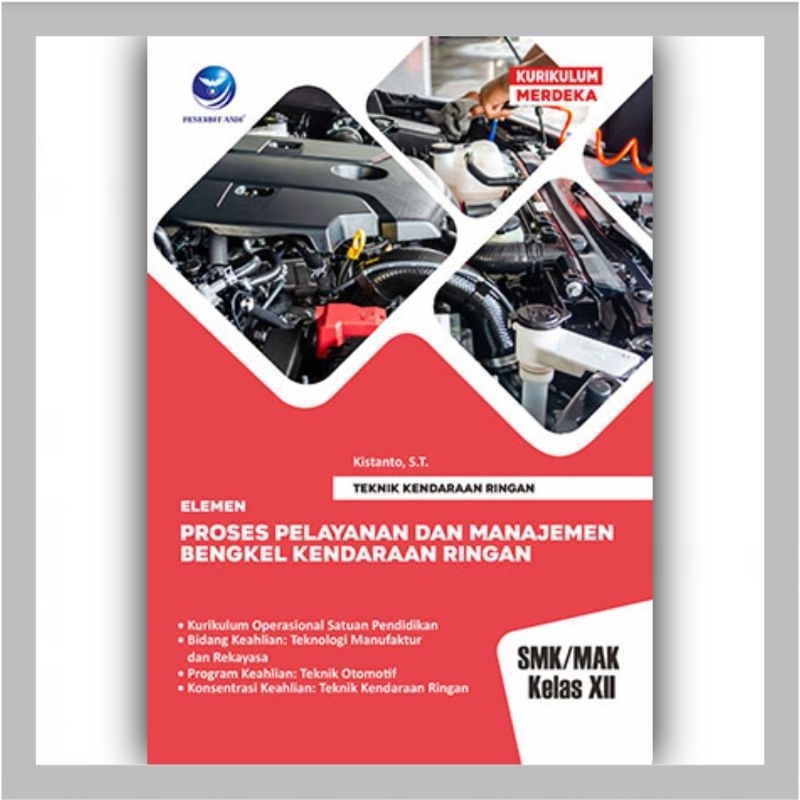 Vocational School Book Independent Curriculum Light Vehicle Engineering ...