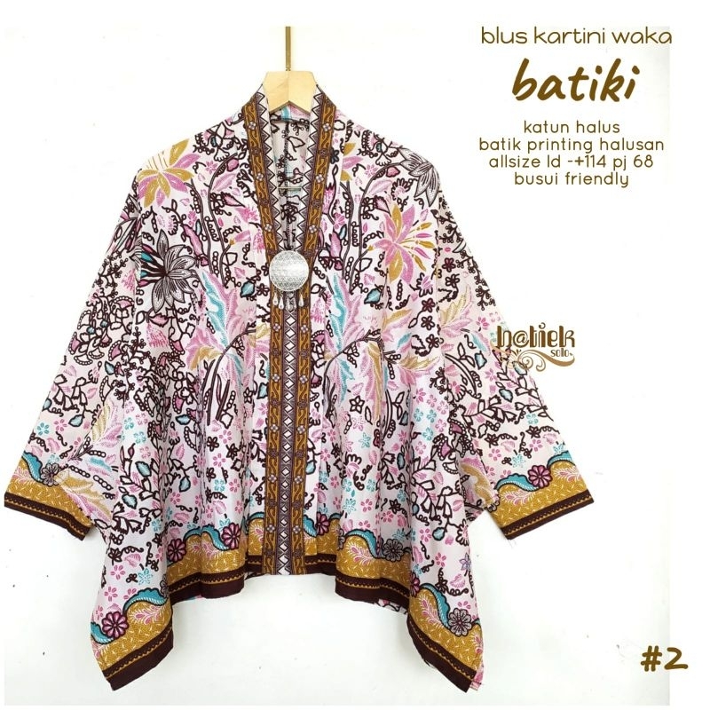 Kebaya Tille Kartini Waka Batiki Ori Premium Kebaya Tille Kebaya ...