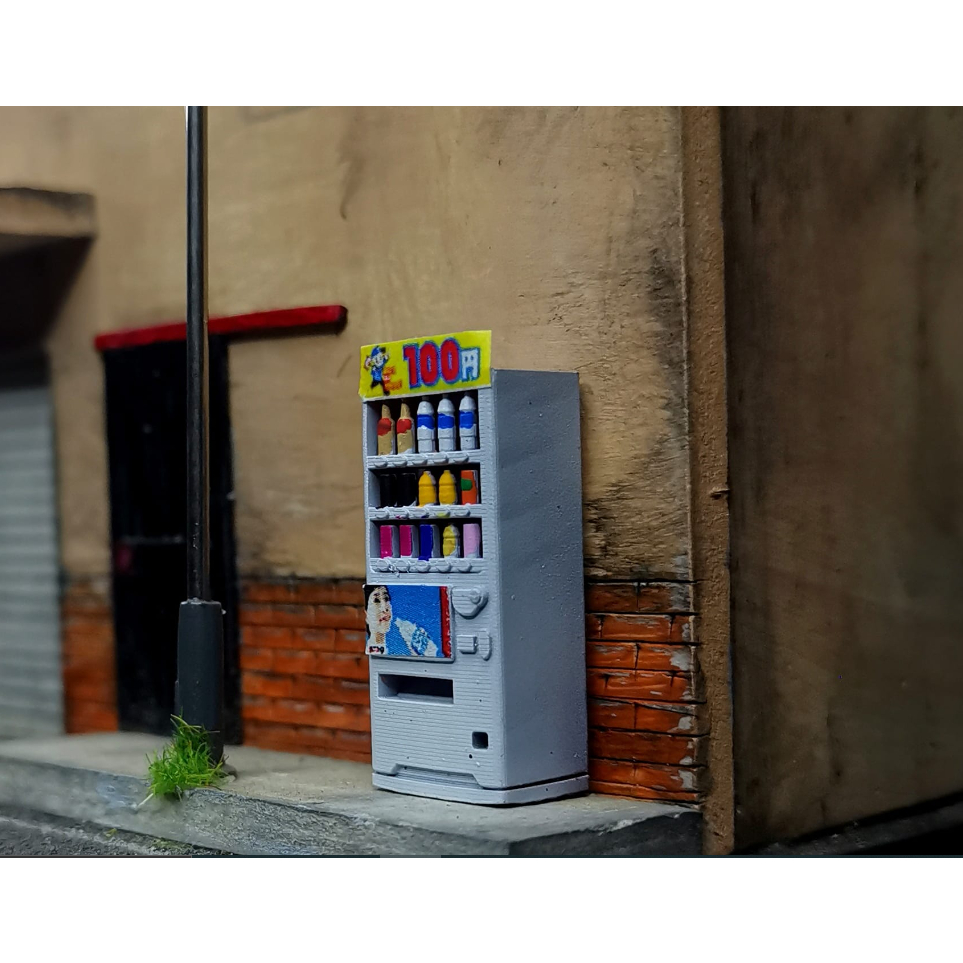 3d Change 1 64 Vending Machine type 2 Diorama Mockup Automatic drink ...