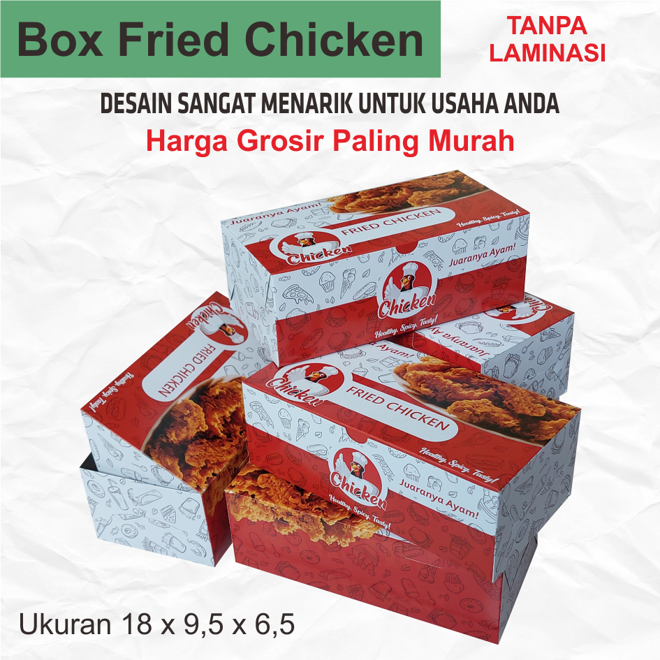 KFC 1 Fried Chicken Box / Fried Chicken Box / Fried Chicken Box / Fried ...