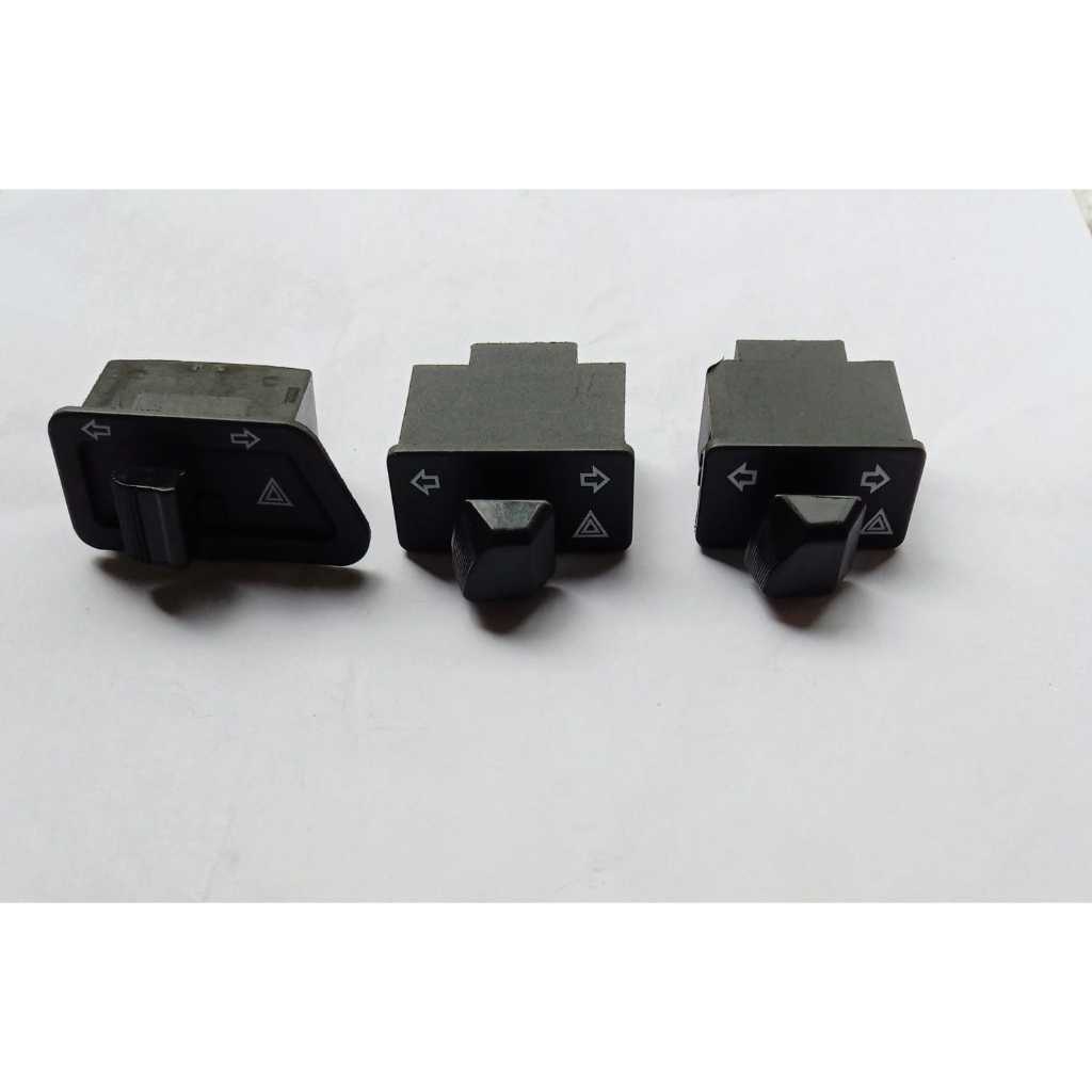 Sen Switch Plus Trapezoidal Hazard 30MM 34MM Hazard Switch Motorcycle ...