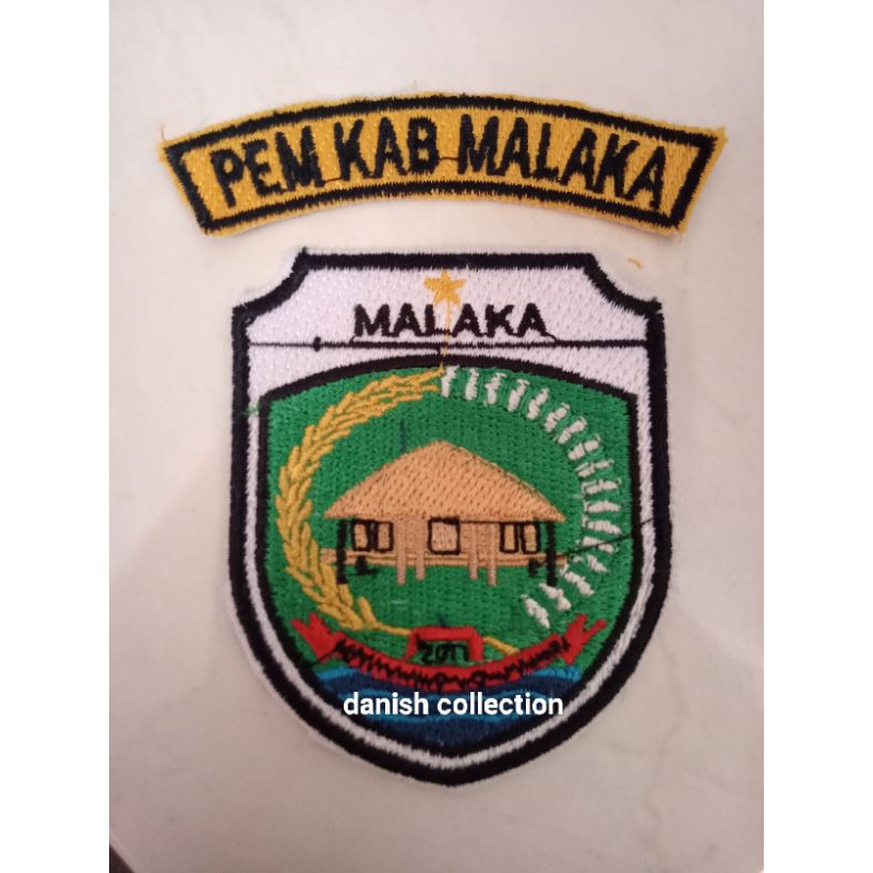 Bet Embroidery LOGO LOGO Emblem Of Malacca Regency Regency, NTT ...