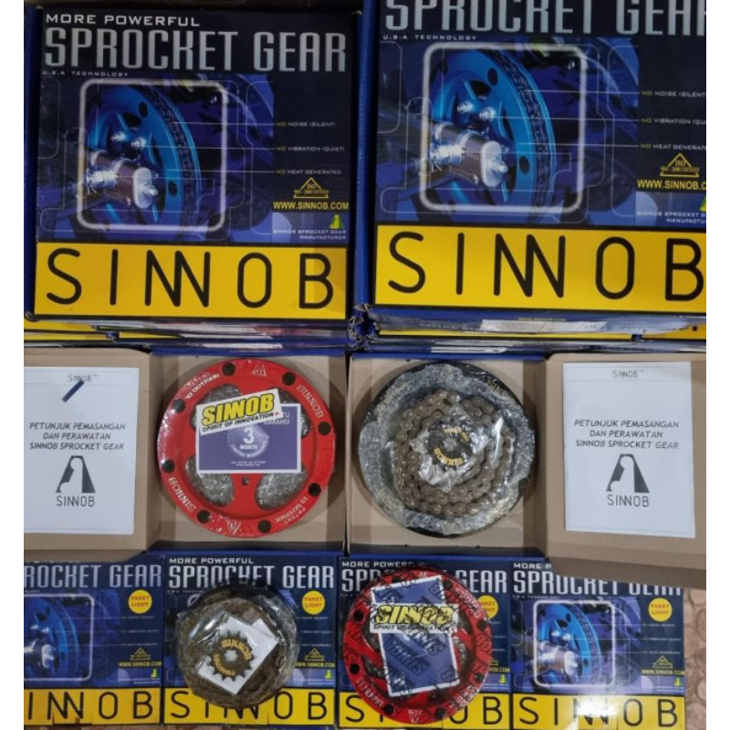 ORIGINAL SINNOB HONDA CS1 PREMIUM GEARSET | Shopee Malaysia
