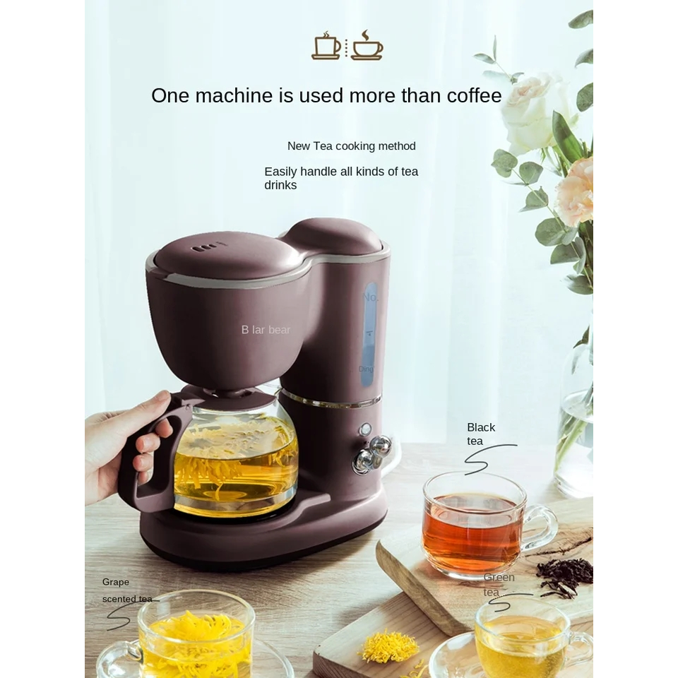 Bear Electric Tea Maker 2in1 Semi Automatic Electric Coffee Maker ...