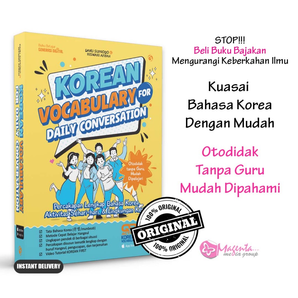 Korean Study Book - Korean Vocabulary For Daily Conversation - Korean ...
