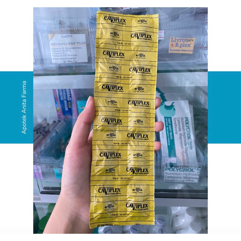 CAVIPLEX TABLETS (1 STRIP) | Shopee Malaysia