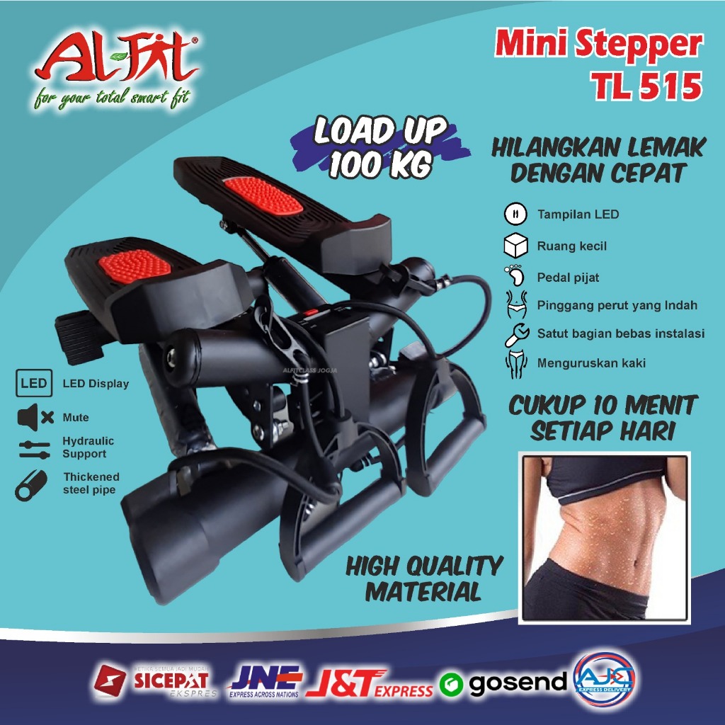 Stepper TOTAL 2 in 1 Fitness Stair Climbing Gym Home Original Mini ...