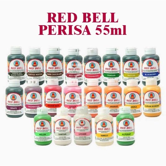 Red bell flavor 55ml / essence redbell 55ml / strawberry flavor / melon ...