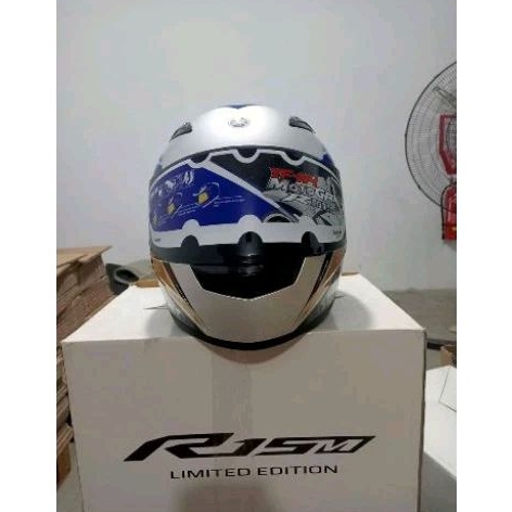 YAMAHA FULL FACE R15M LIMITED EDITION ORIGINAL HELMET | Shopee Malaysia