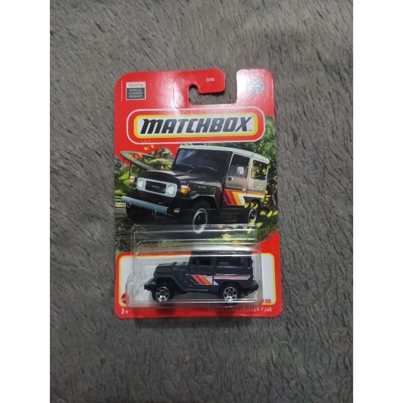 Matchbox Toyota Land Cruiser Gray | Shopee Malaysia