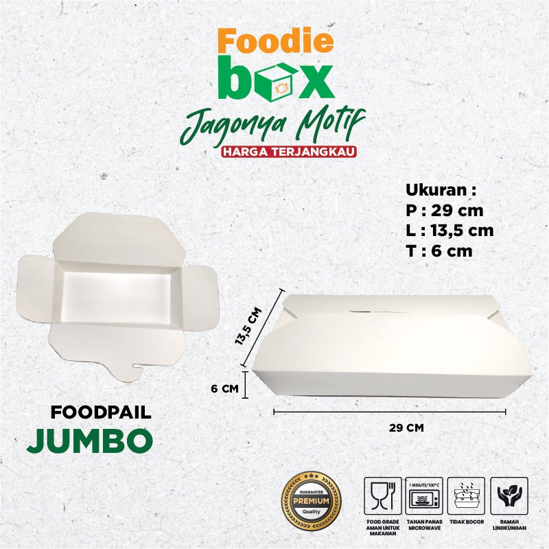 PUTIH Food Pail Jumbo Ivory Food Grade | Plain White Food Pail Long ...