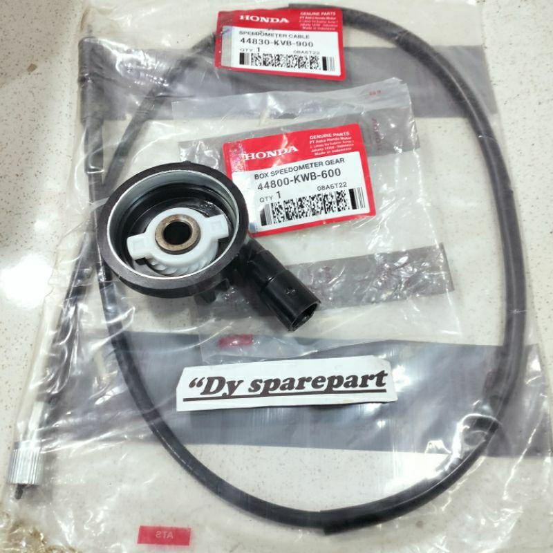 Speedometer cable + gear box Revo absolute Blade Supra x 125 Fi ...