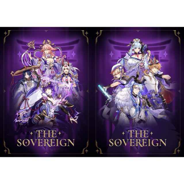 Penghantaran] Genshin Bulldozer card by The Sovereign Signora Raiden ...