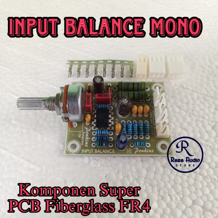 Balance Input Kit/INBAL Mono Pcb Fiber FR4 Original Metalfilm ...