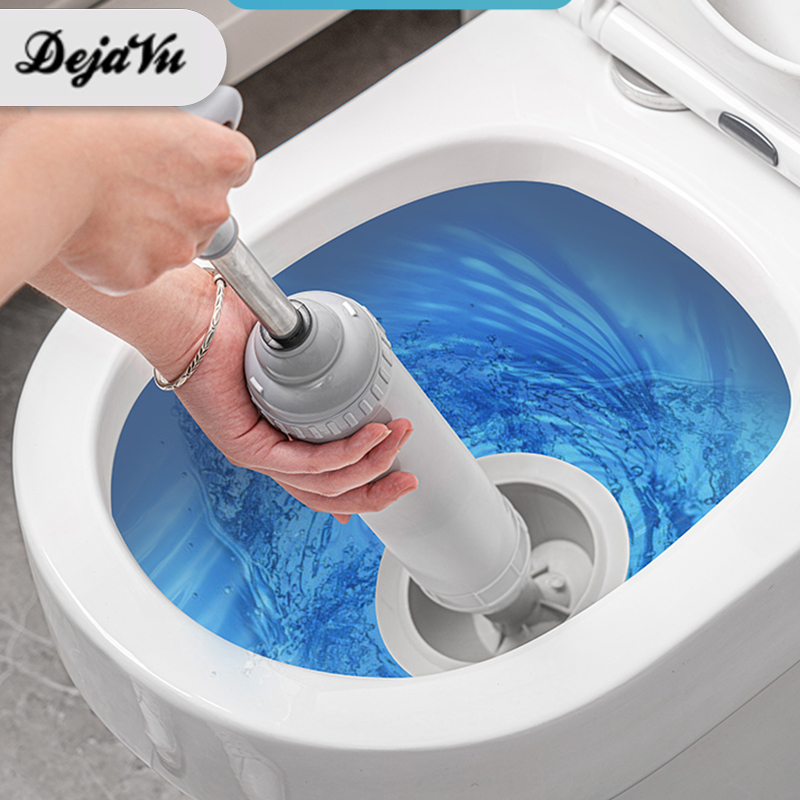 Dejavu Flexible WC Suction Toilet Pump Plunger Sitting WC Pump Clogged ...