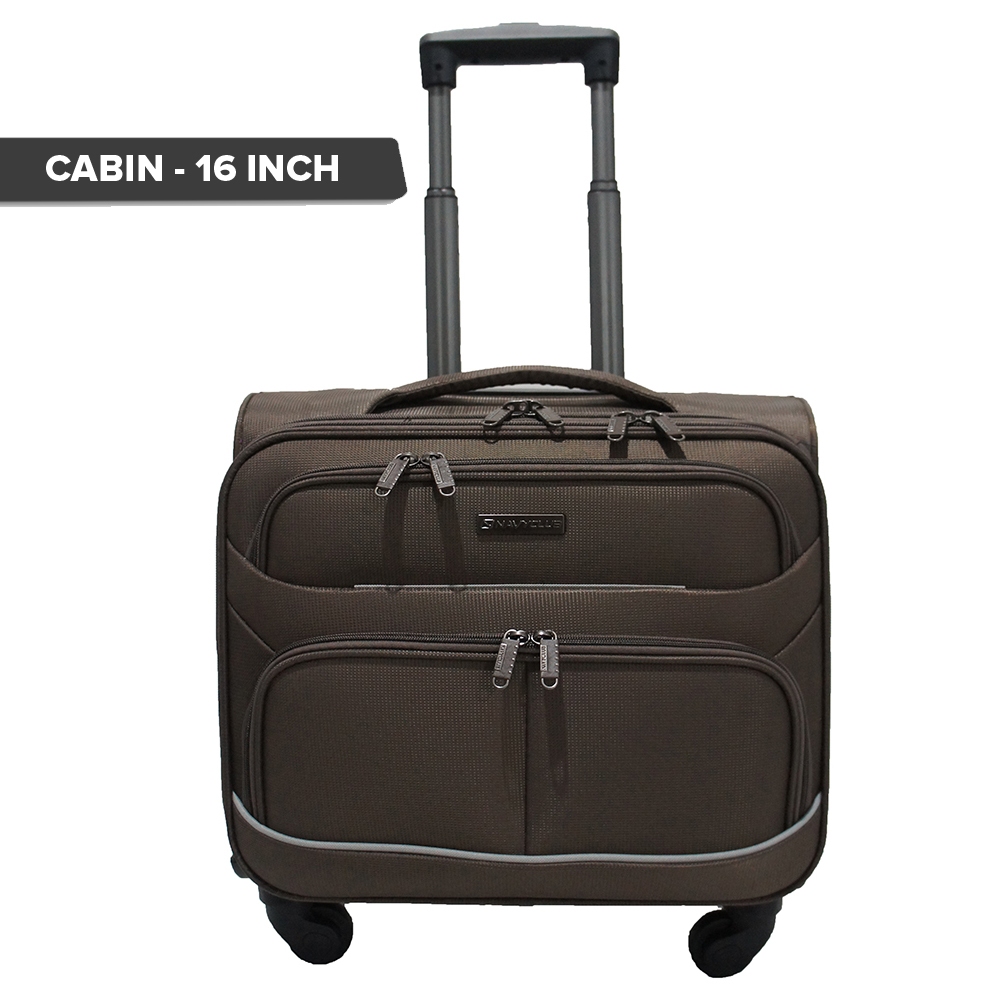 Navy Club Aldous Koper Kabin SoftCase - 4 Wheels Swivel TSA Lock With ...