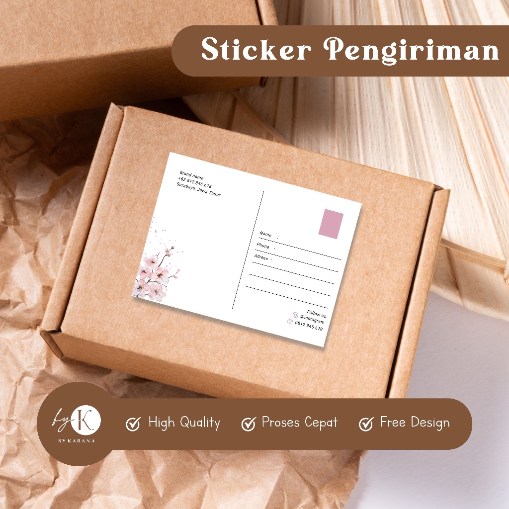 DELIVERY LABEL STICKER / CUSTOM DELIVERY LABEL / CUSTOM DELIVERY LABEL ...