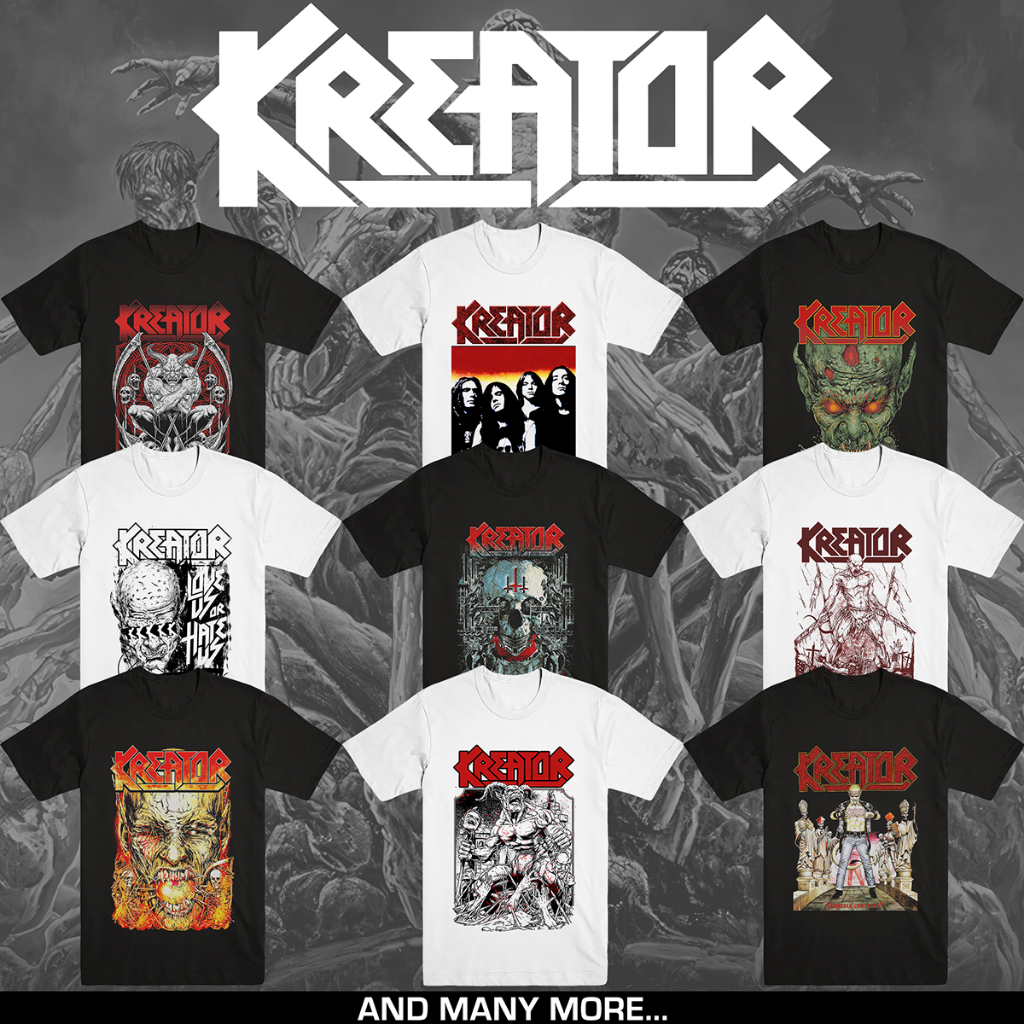 Creator | Band T-SHIRT | Death METAL | Merchandise | Shopee Malaysia