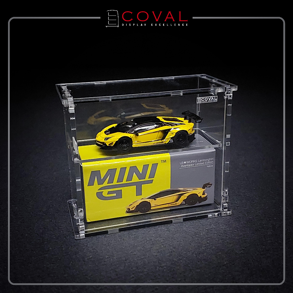 Coval SMG-102V Acrylic Display Cabinet for Single Mini GT / Pop Race ...