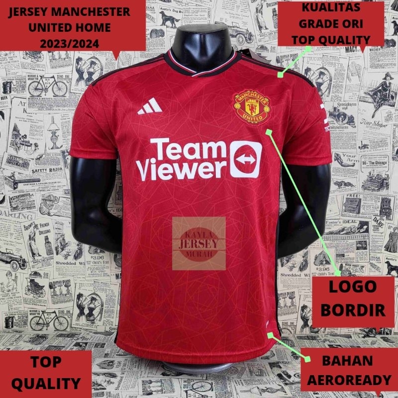 Mu HOME Soccer JERSEY 2023 2024 GRADE ORI TOP QUALITY | Shopee Malaysia