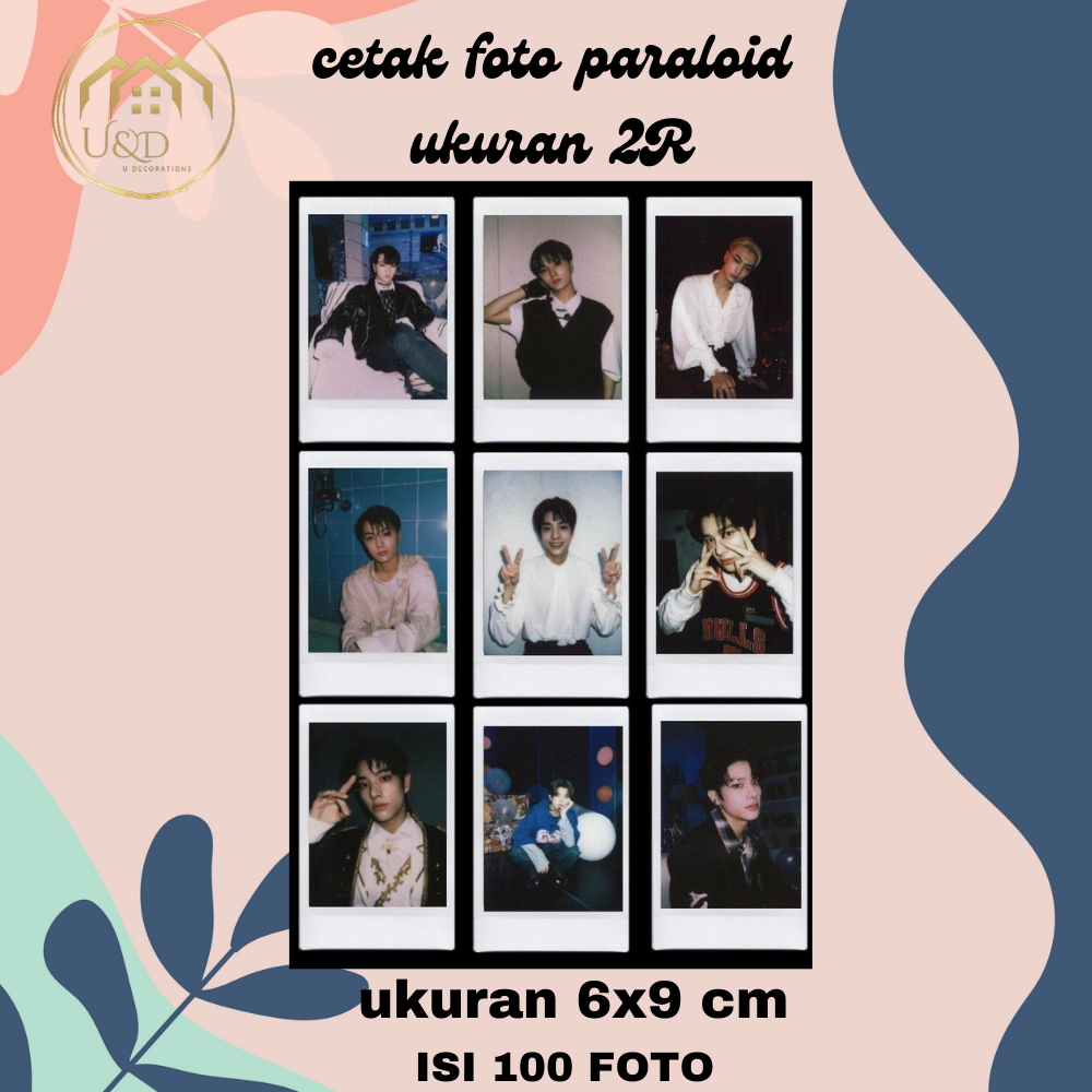 Print PARALOID Photos Size 2R 6X9 CM Contains 100 Photos | Shopee Malaysia