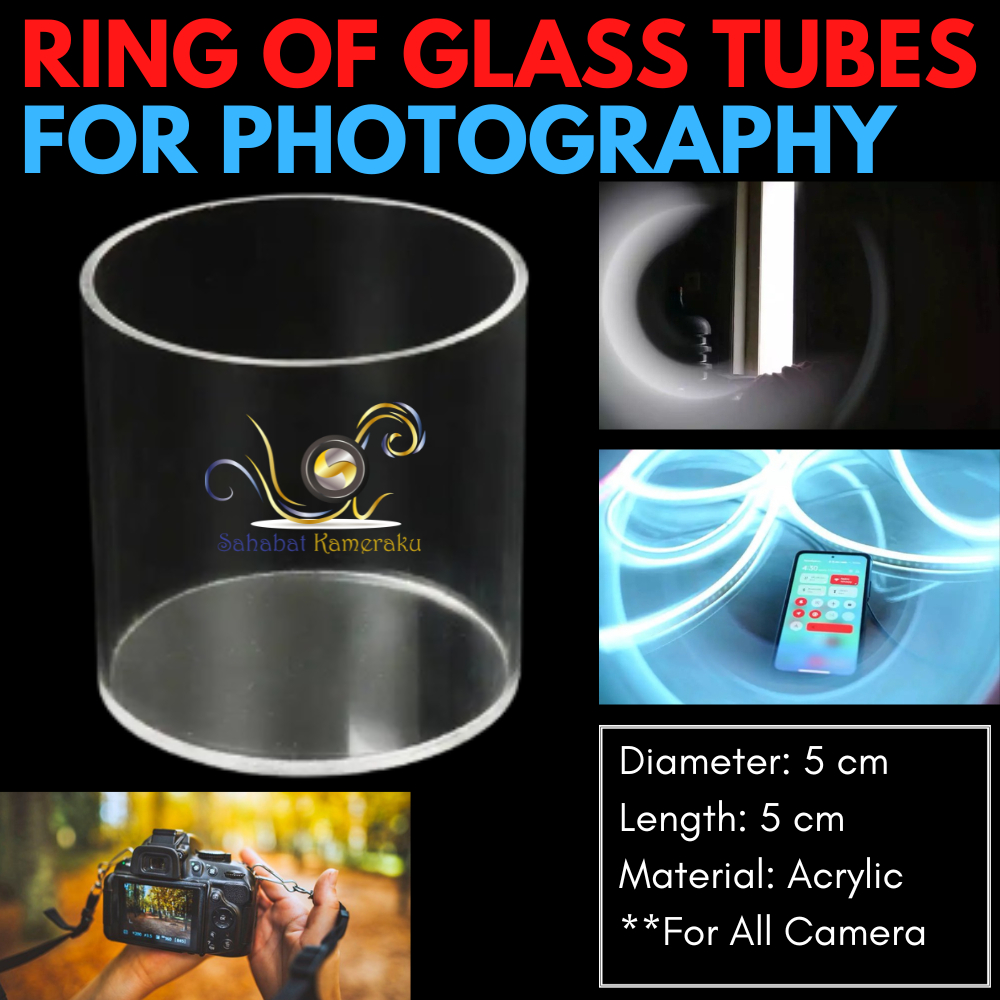 Prisma Ring of Fire Glass Acrylic Photography Effect Indoor Outdoor ...