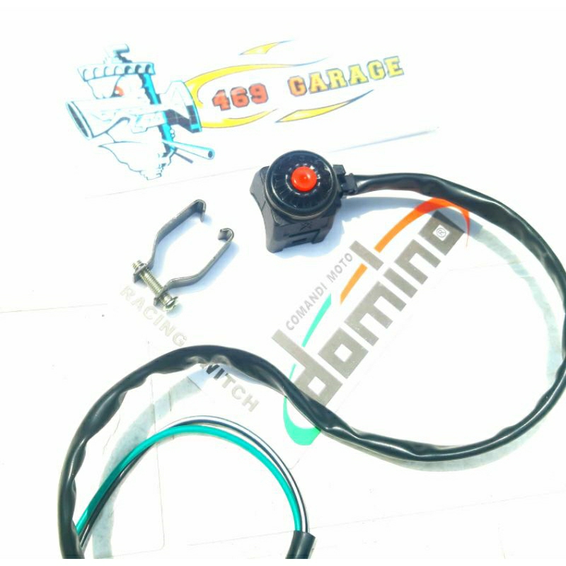 TOMBOL Ktm Trail Model Domino Push On Button | Stater Button-Klakson ...