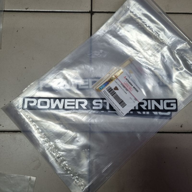 Original Mitsubishi L300 Diesel POWER STEERING Sticker | Shopee Malaysia