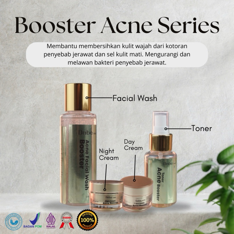 Ready READY || Dabe BEAUTE ACNE BOOST PACKAGE | Shopee Malaysia