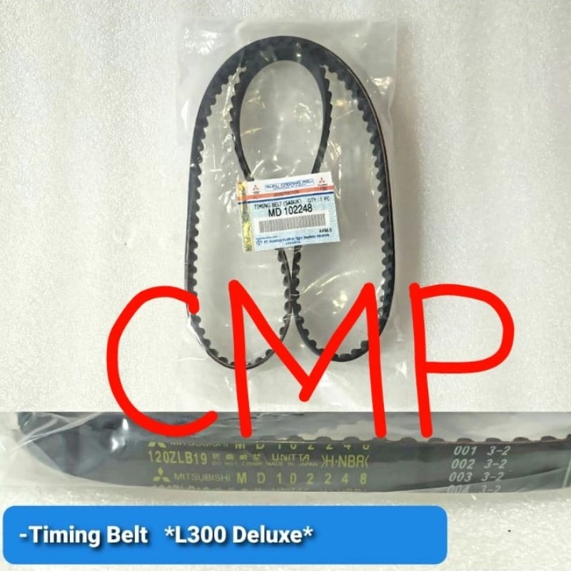 MESIN TIMING BELT TEMING BELL MITSUBISHI L300 DELUXE MD ENGINE ...