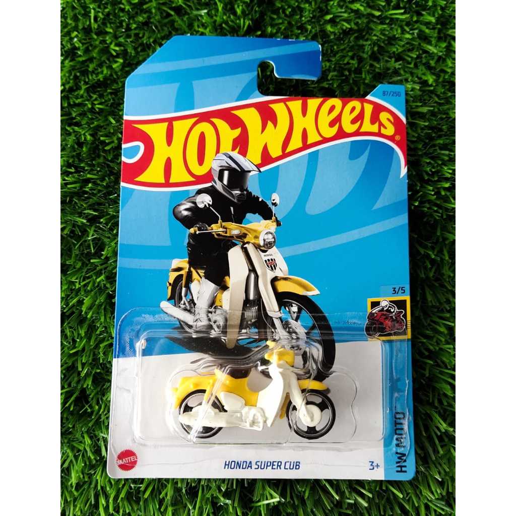 HONDA SUPER CUB YELLOW HOT WHEELS | Shopee Malaysia
