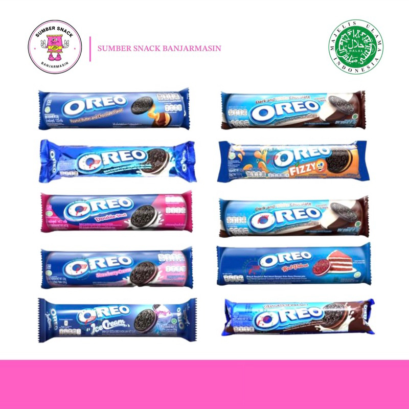 Oreo (8 Flavor Variants) (119,6g) | Shopee Malaysia