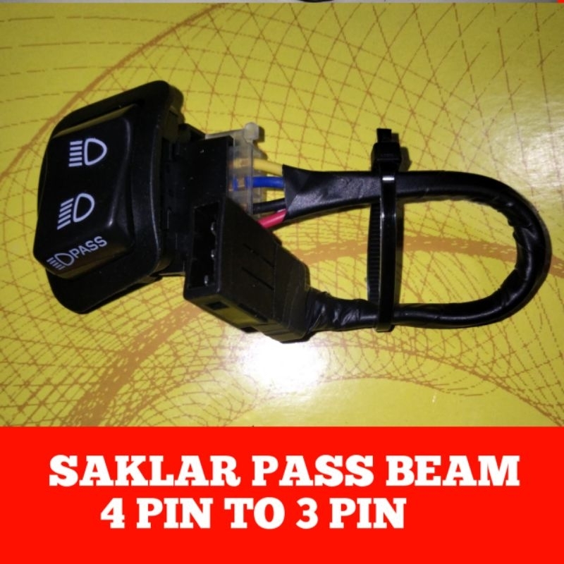 PASS BEAM SWITCH 3Pin Pnp { please read the description) | Shopee Malaysia