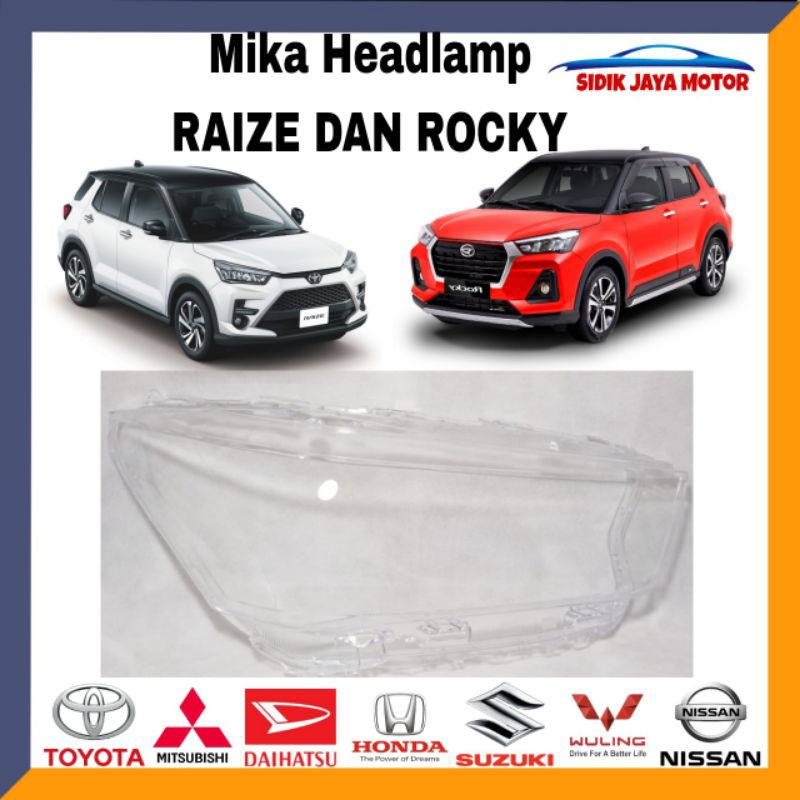 Mika headlamp RAIZE ROCKY ORIGINAL/MIKA Headlight ROCKY RAIZE ORIGINAL ...